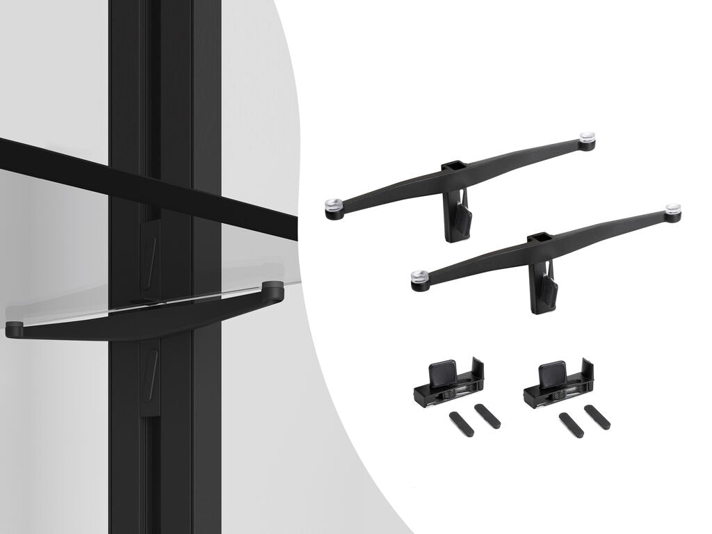 Zero Modular Glass Shelf Support Kit (Pair) – Toolboxkb